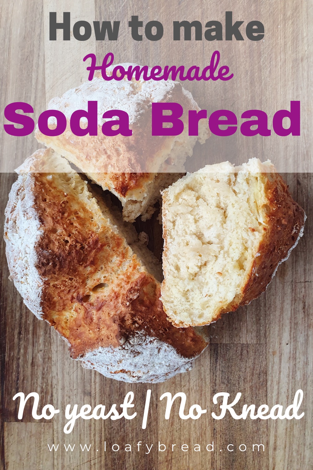 Simple Soda Bread Recipe (+ Version With Cheese & Onions) - No Yeast ...